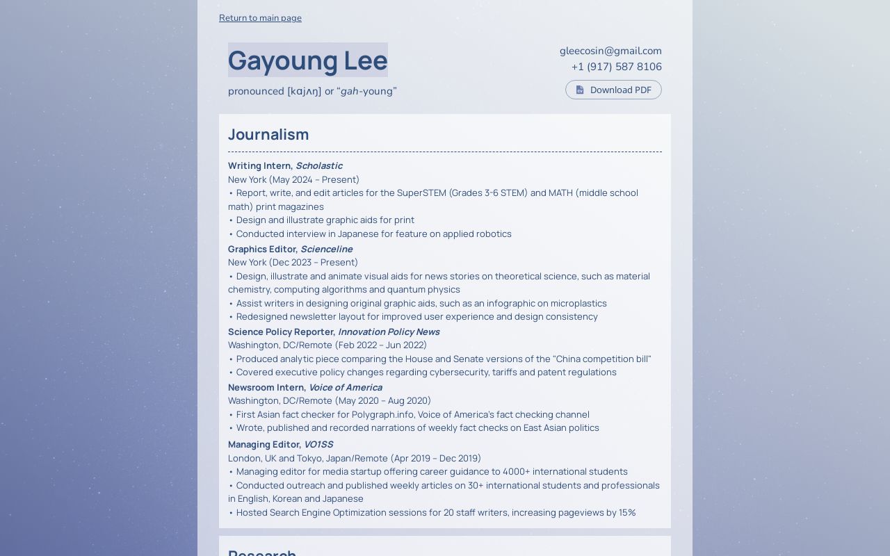 Gayoung Lee_resume